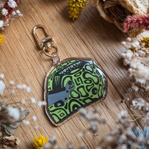 Lando Norris LN4 2024 Helmet Keychain Sticker Mclaren F1 Formula One ...