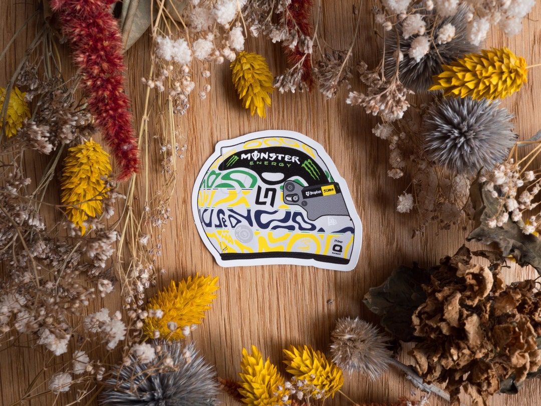 Lando Norris LN4 2024 Monaco Helmet Sticker Formula One F1 Mclaren - Etsy