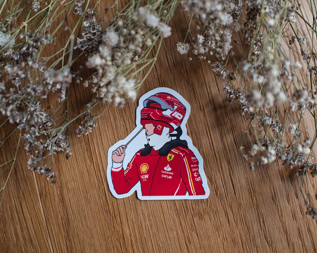 Charles Leclerc Sticker 2024 Ferrari Formula One F1 Driver - Etsy
