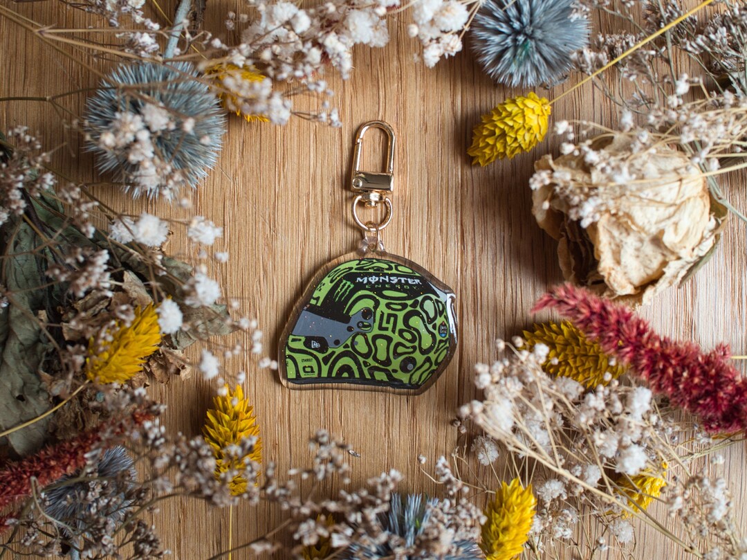 Lando Norris LN4 2024 Helmet Keychain Sticker Mclaren F1 Formula One ...