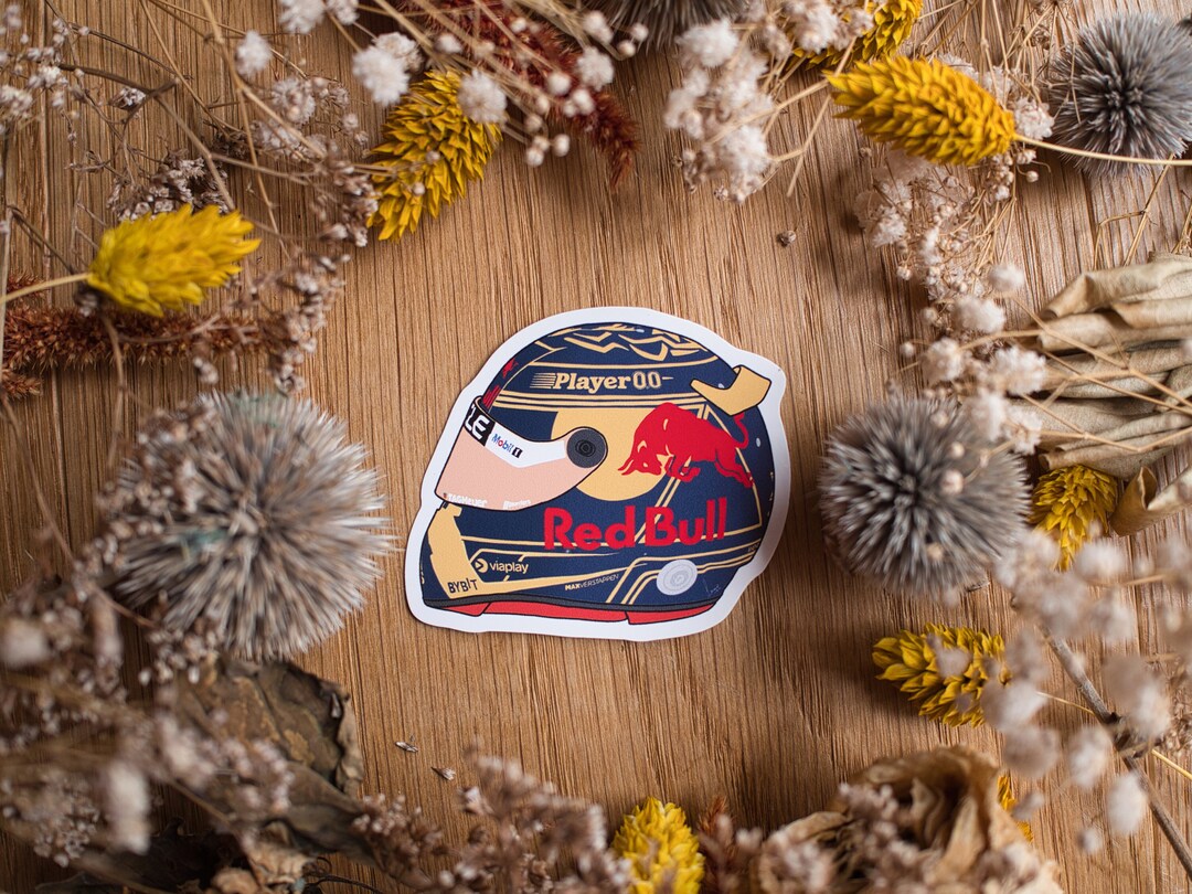 Max Verstappen MV1 MV33 2023 Championship Helmet Sticker Redbull ...