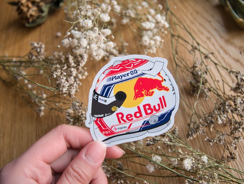 Max Verstappen 2023 Helmet Sticker Formula One 1 F1 2023 2024 Driver - Etsy