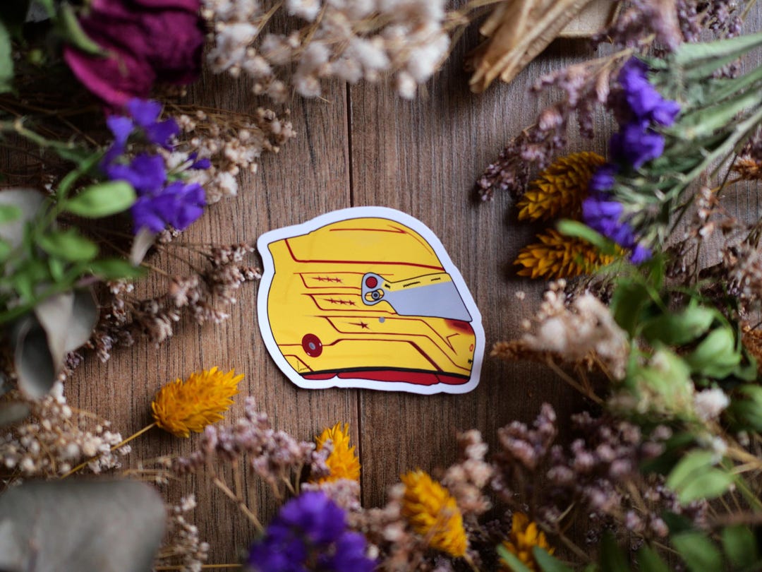 Lewis Hamilton 2025 Season Helmet Sticker F1 Driver LH44 - Etsy