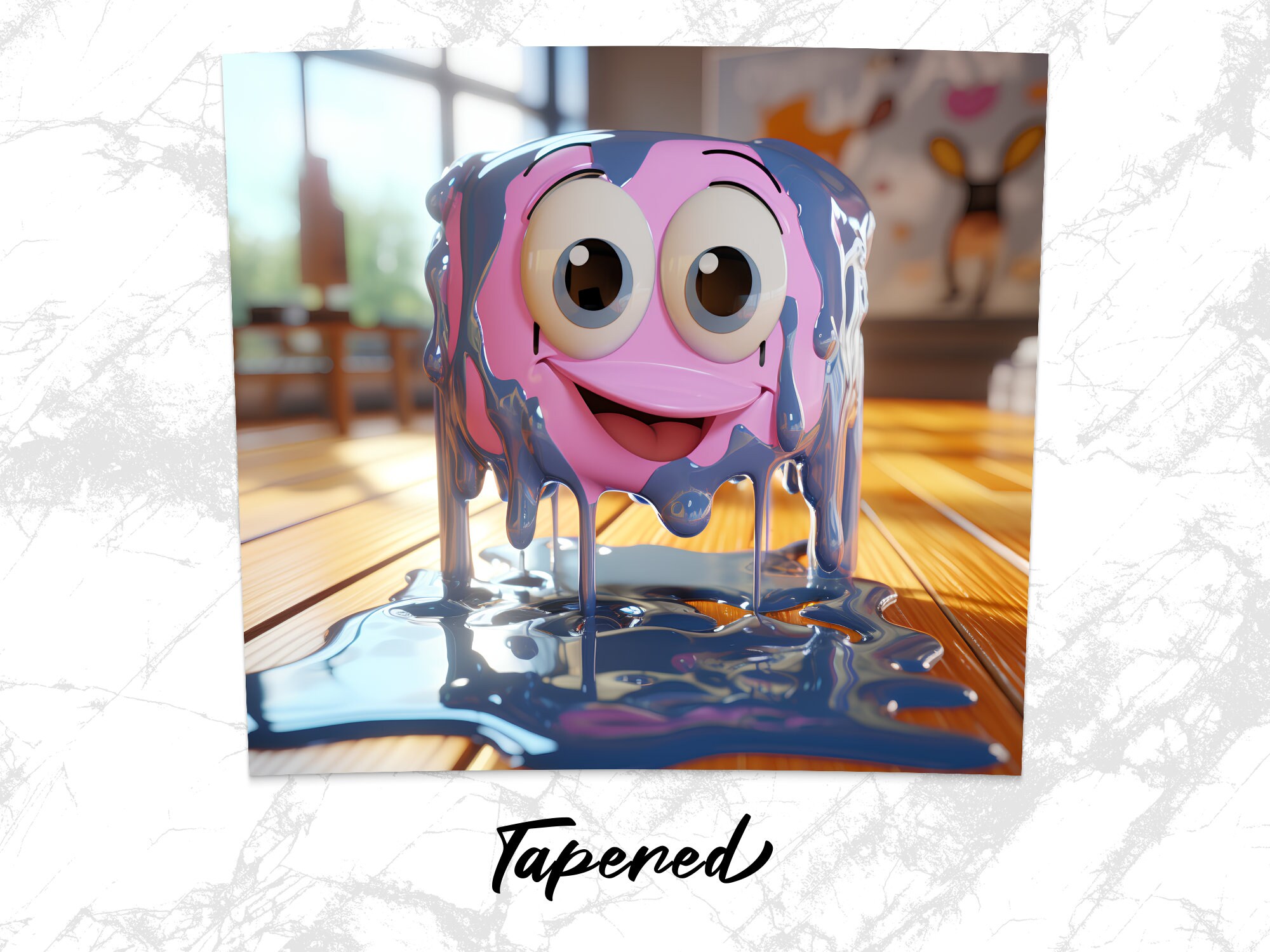 3D Cute Slime Animals Digital Designs-tumbler Design-20oz - Etsy