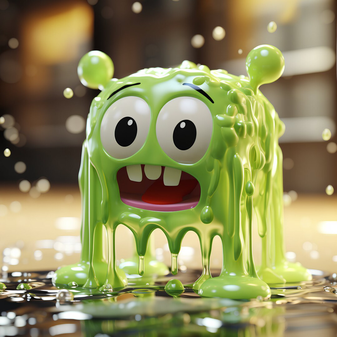 3D Slime Animated Cartoon Friends Tumbler Design 20oz Skinny - Etsy