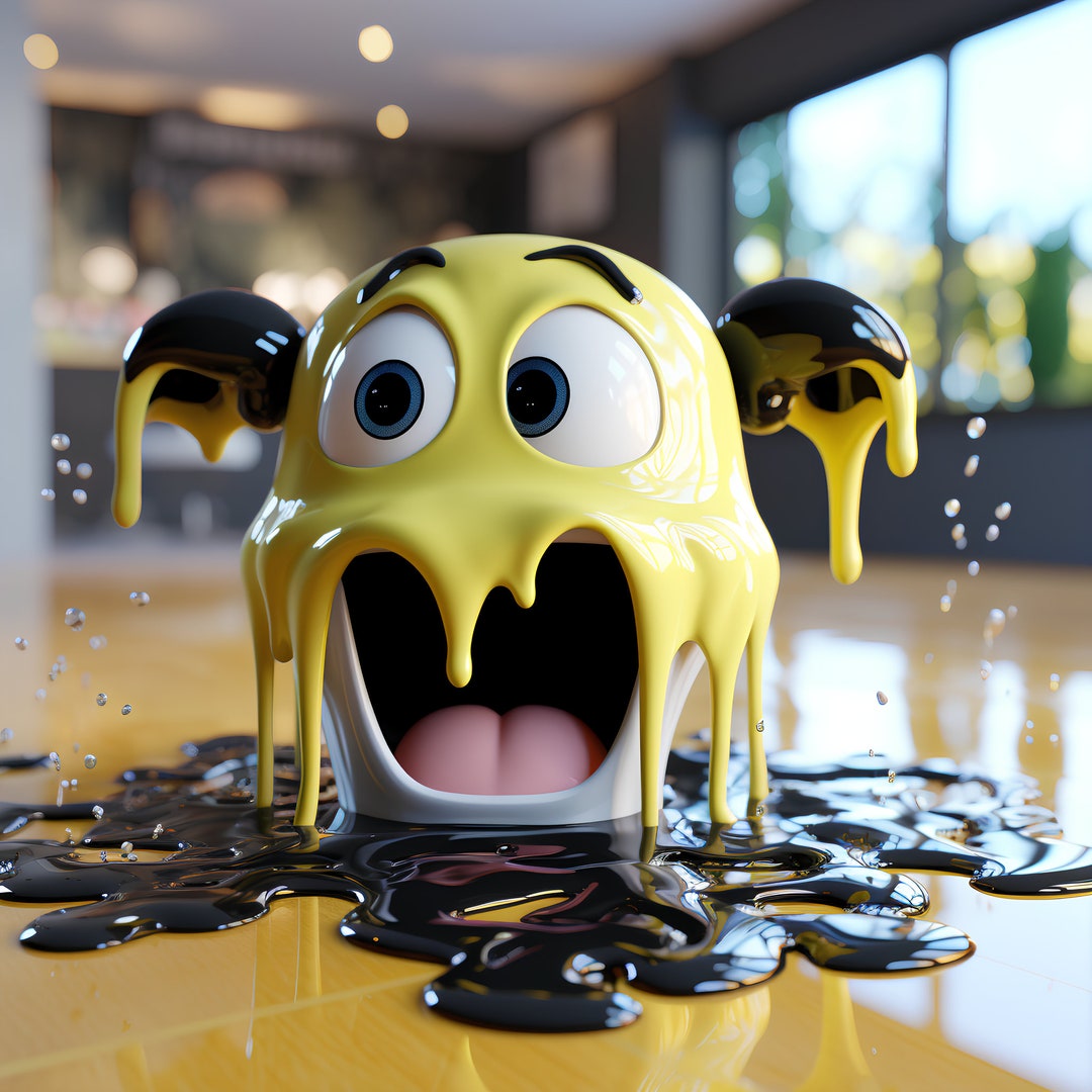 3D Slime Animated Cartoon Friends Tumbler Design 20oz Skinny - Etsy