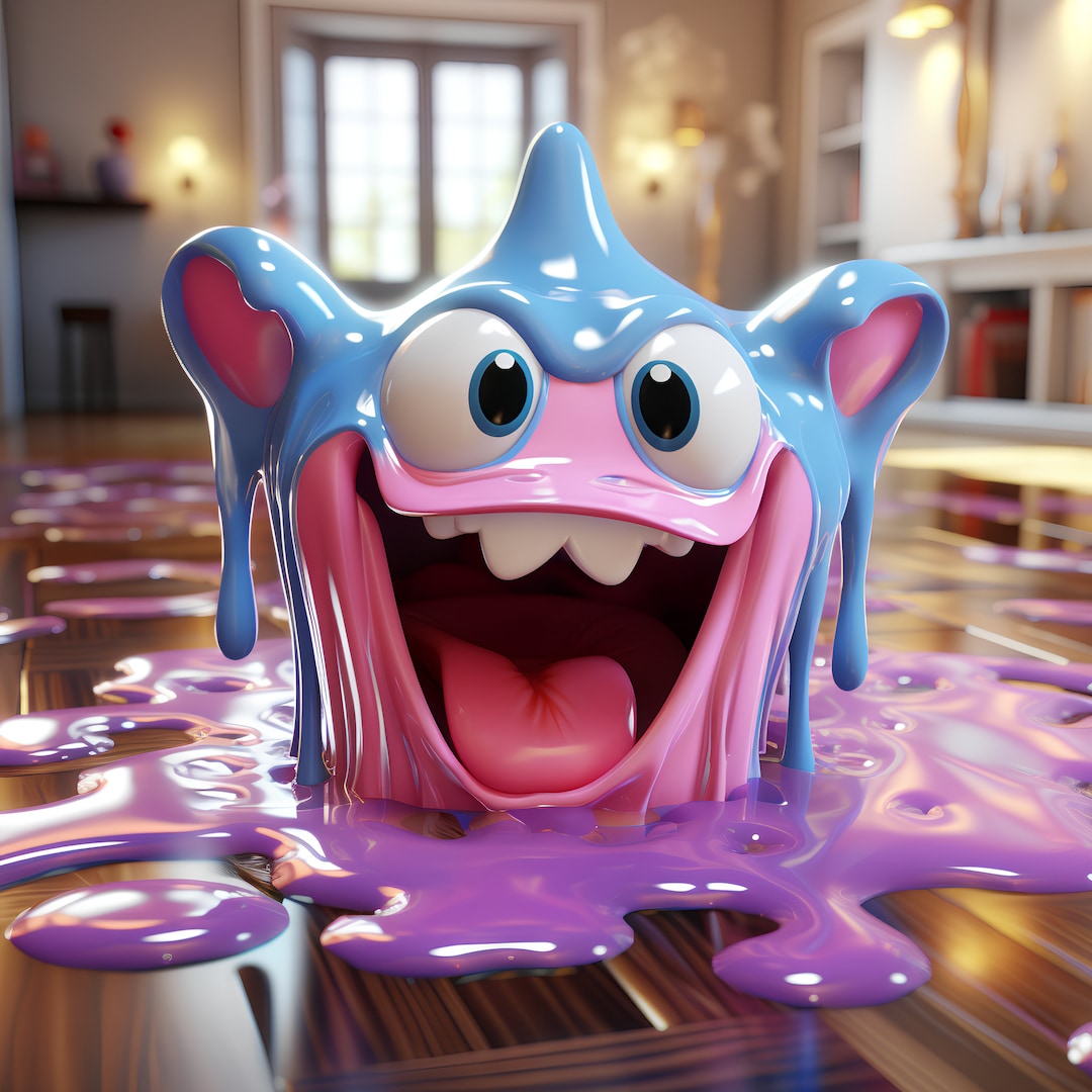 3D Cute Slime Animals Digital Designs-tumbler Design-20oz - Etsy