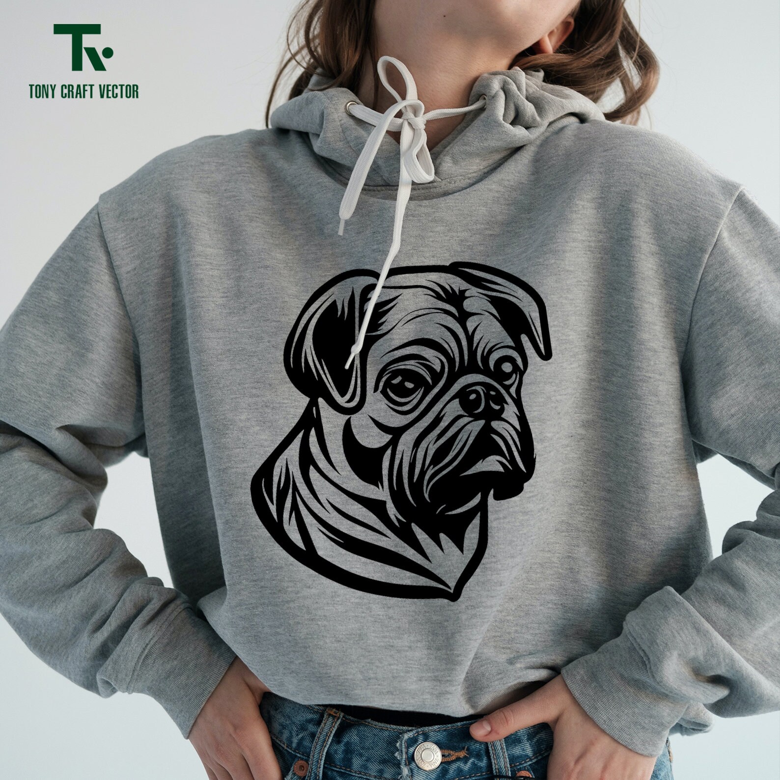 Pug Svg Pug Life Svg Puggy Svg Pug Vector Files for Cricut and ...