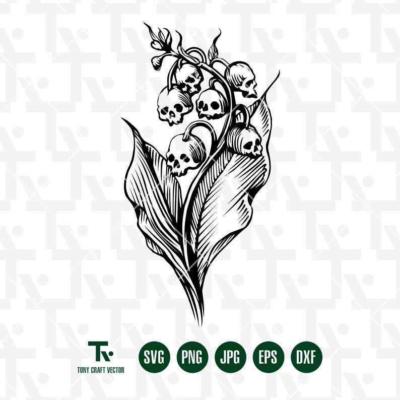 Ghost Flower Svg Flower Svg Ghost Svg Files for Cricut Sublimation ...