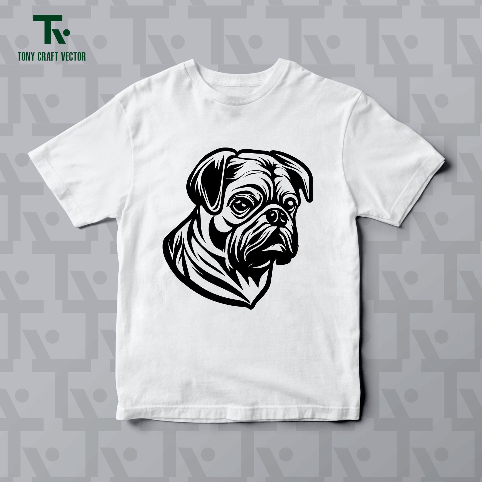 Pug Svg Pug Life Svg Puggy Svg Pug Vector Files for Cricut and ...