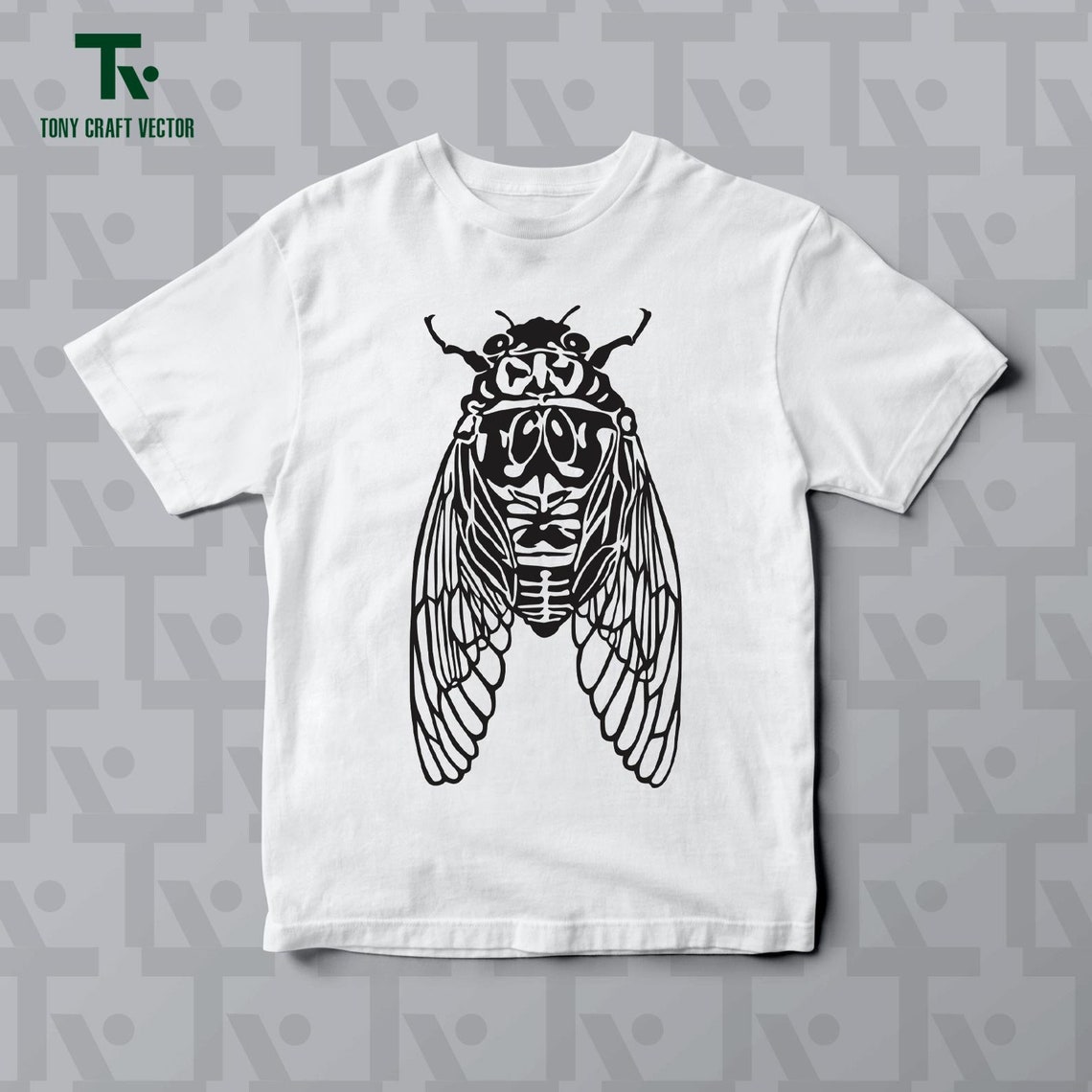 Cicada SVG Cicada Clipart Svg Cut File for Cricut Silhouette Bug Svg ...