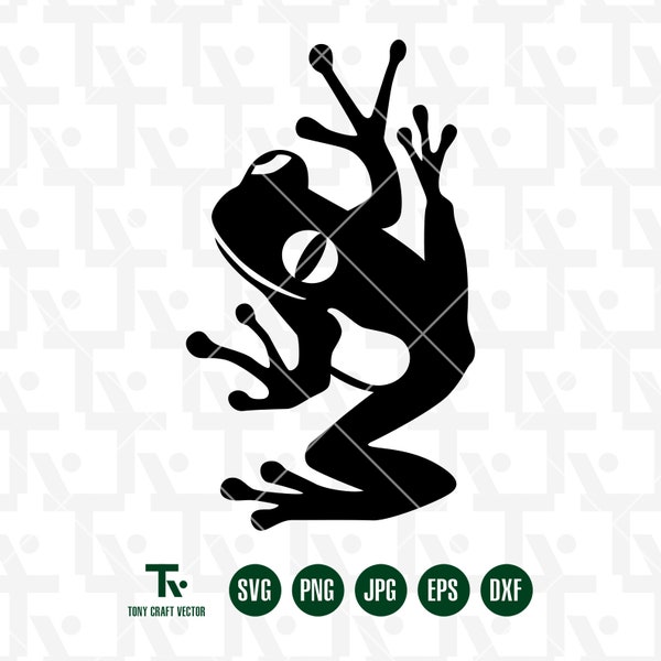 Frog Svg - Etsy