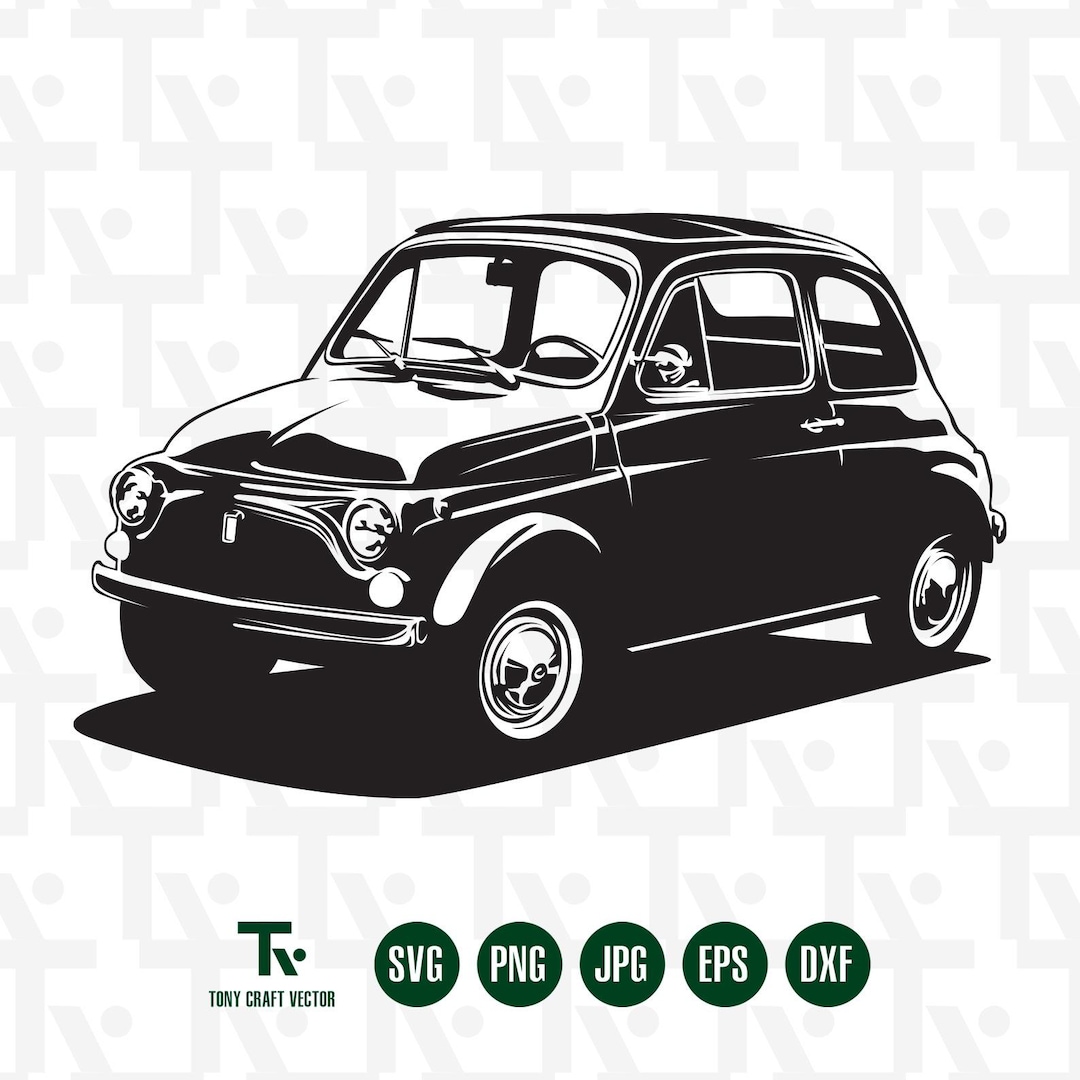 FIAT 500L SVG 1973-fiat-500l Svg Vintage Car Svg FIAT Svg Vintage Car ...