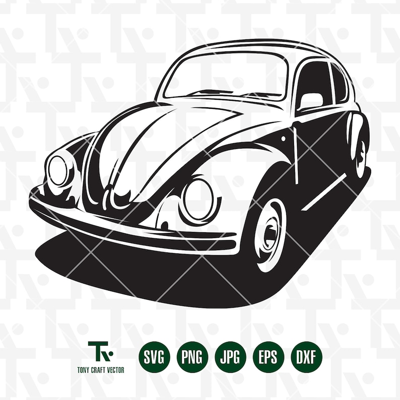 Classic Volkswagen SVG Vintage Car Svg Volkswagen Svg Vintage Car ...