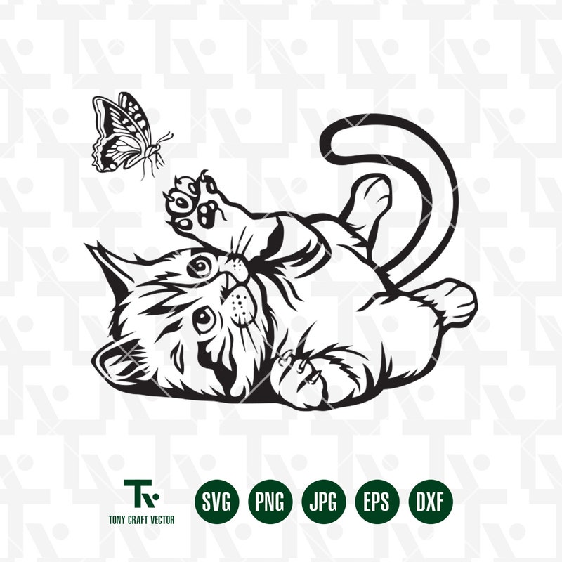 Cat Svg Designs - Etsy