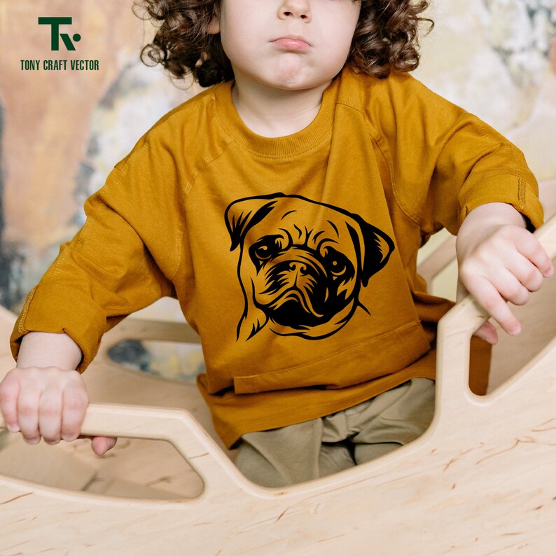 Pug Svg Pug Life Svg Puggy Svg Pug Vector Files for Cricut and ...