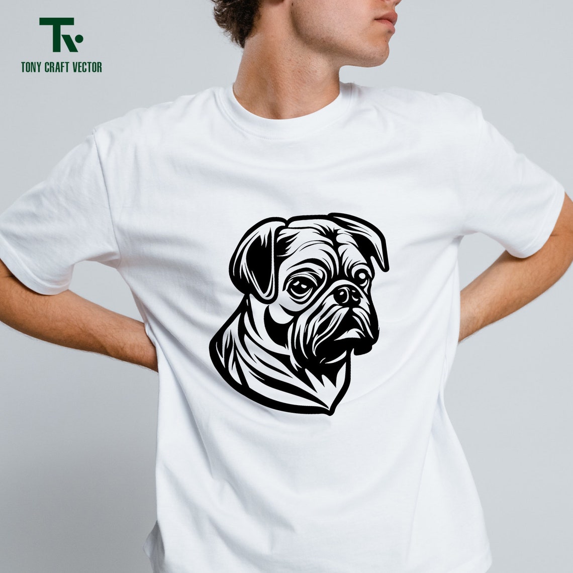 Pug Svg Pug Life Svg Puggy Svg Pug Vector Files for Cricut and ...