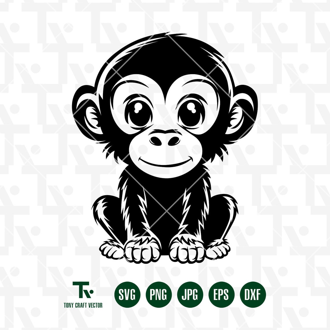 Monkey Svg Monkey Cute Svg Monkey Clipart Monkey Png Monkey Head Monkey ...