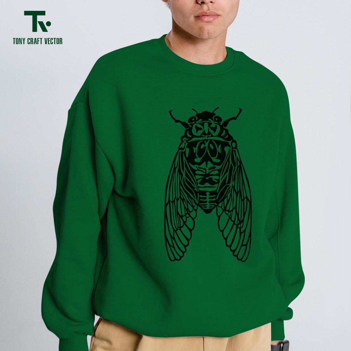 Cicada SVG Cicada Clipart Svg Cut File for Cricut Silhouette Bug Svg ...