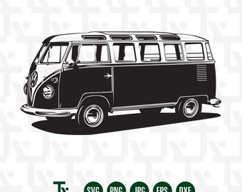 Volkswagen Vans Svg Volkswagen Bus Svg VW Bus Svg Volkswagen Camper Van ...