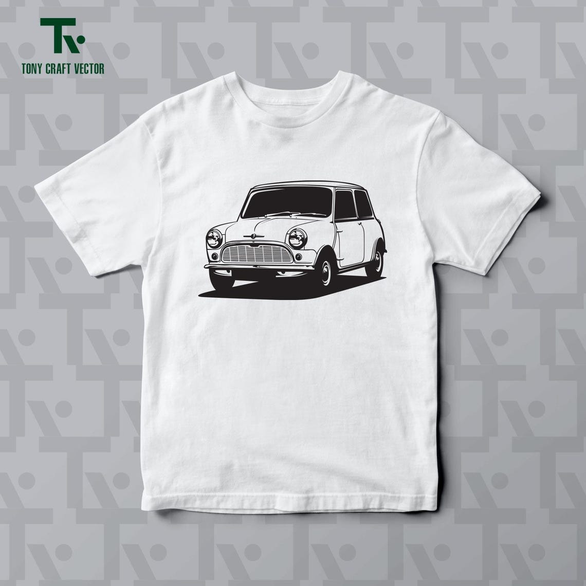Morris Mini Minor SVG Mini Svg Classic Mini Svg Vintage Car Clipart Car ...