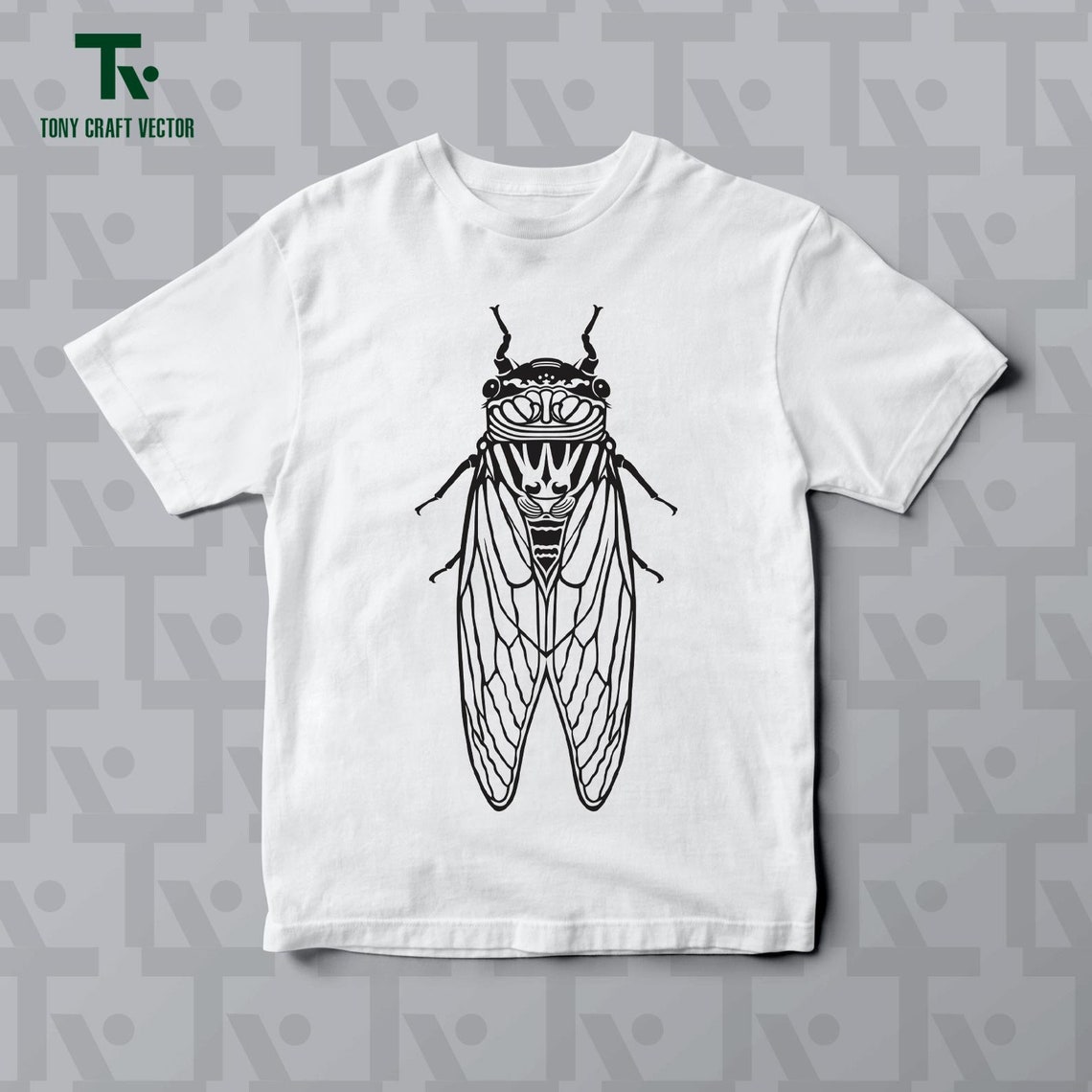 Cicada SVG Cicada Clipart Svg Cut File for Cricut Silhouette Bug Svg ...