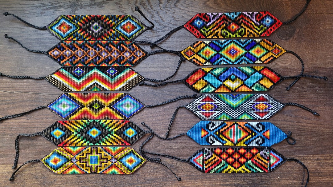 HANDCRAFT Kamëntsá Bracelets Indigenous Yagé - Etsy 日本