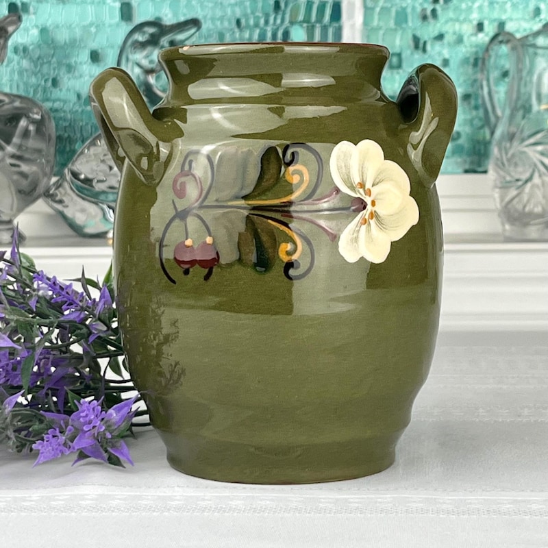 Double Handle Vase - Etsy