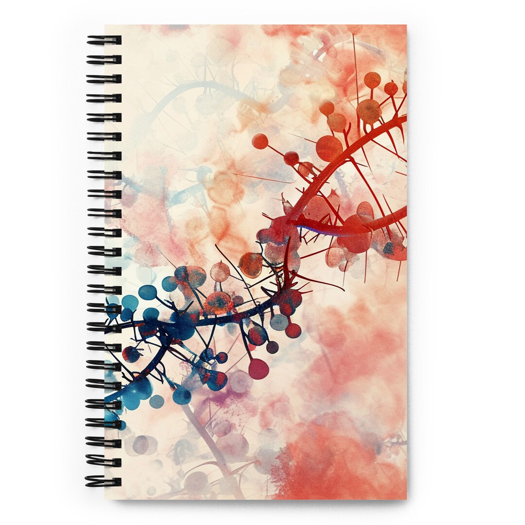 Spiral Notebook, Floating Series 019, High Quality Notebook - Etsy