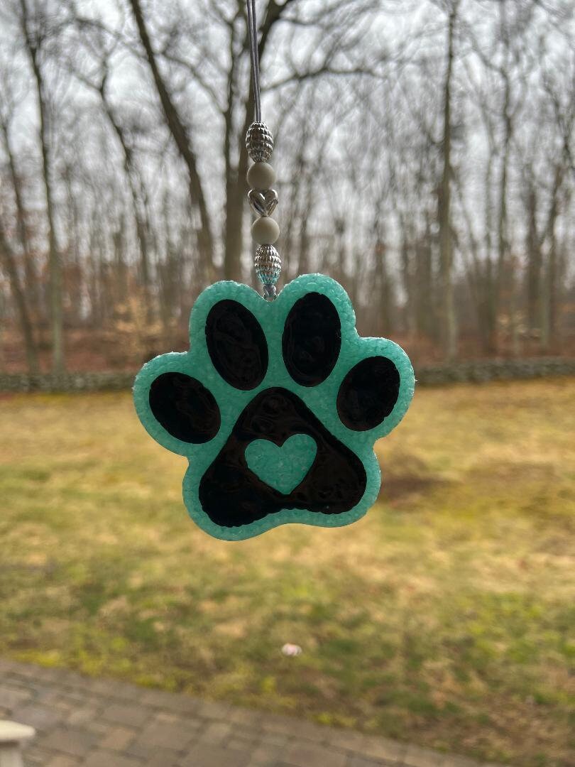 Paw Print Freshie - Etsy