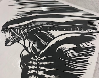 Abnormity Alien Xenomorph Prometheus Science Fiction Movies Role Car ...