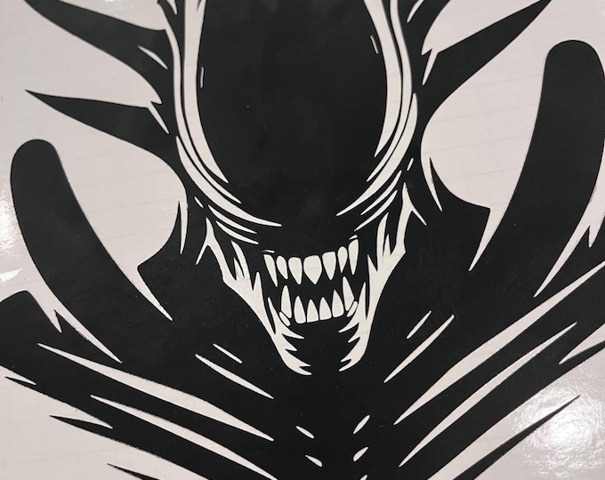 Xenomorph Abnormity Predator Alien -for-tat Silhouette Style Car ...