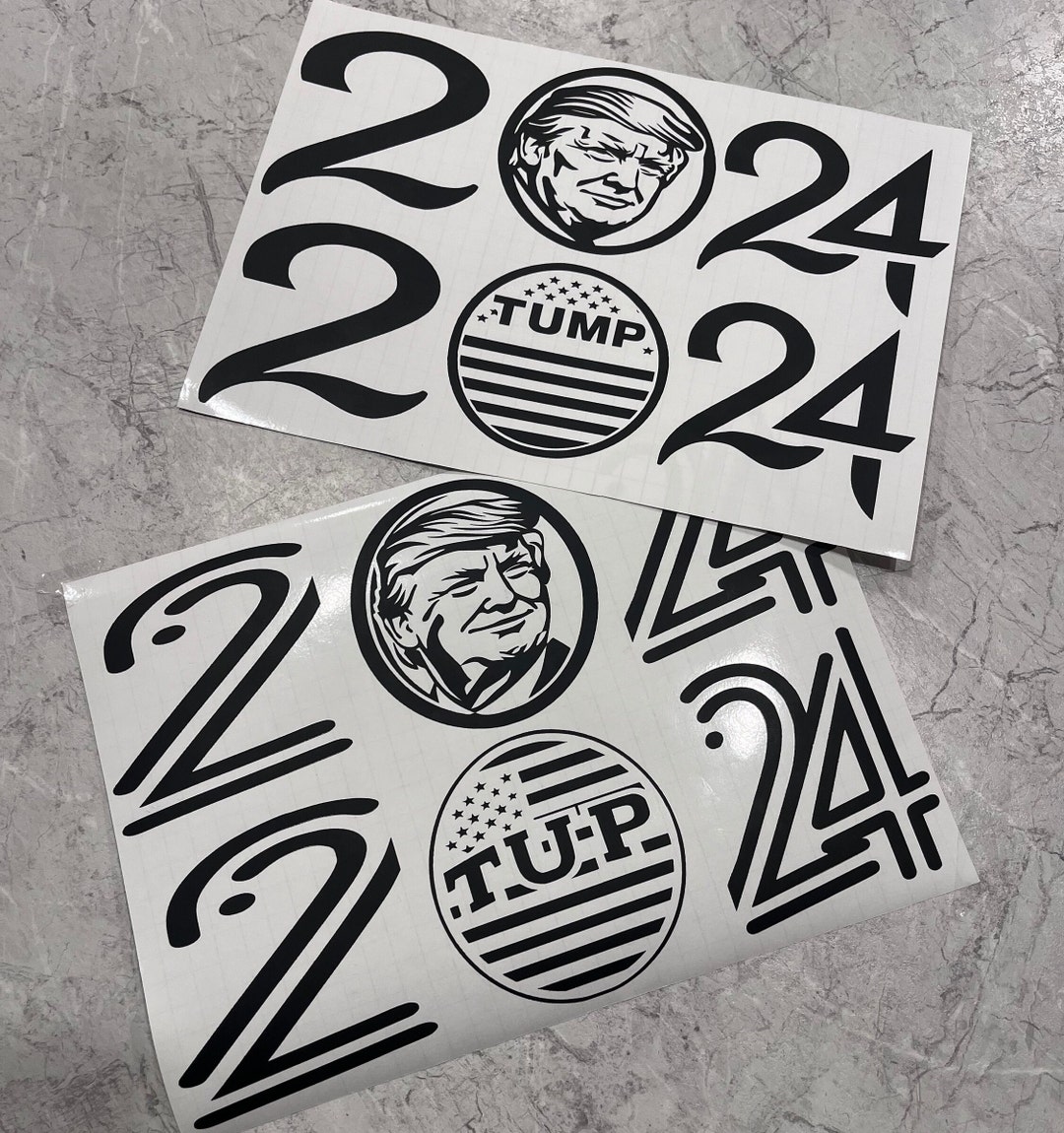 John Trump 2024 President Election Car Sticker 12X8 - Etsy