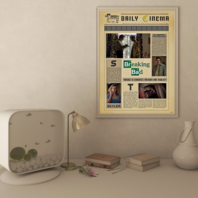Breaking Bad Tv Series Tv Show Print Indie Room Decor - Etsy