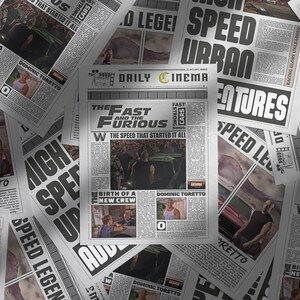 Fast and Furious, Printable Retro Poster, Aesthetic Room Decor, Movie ...