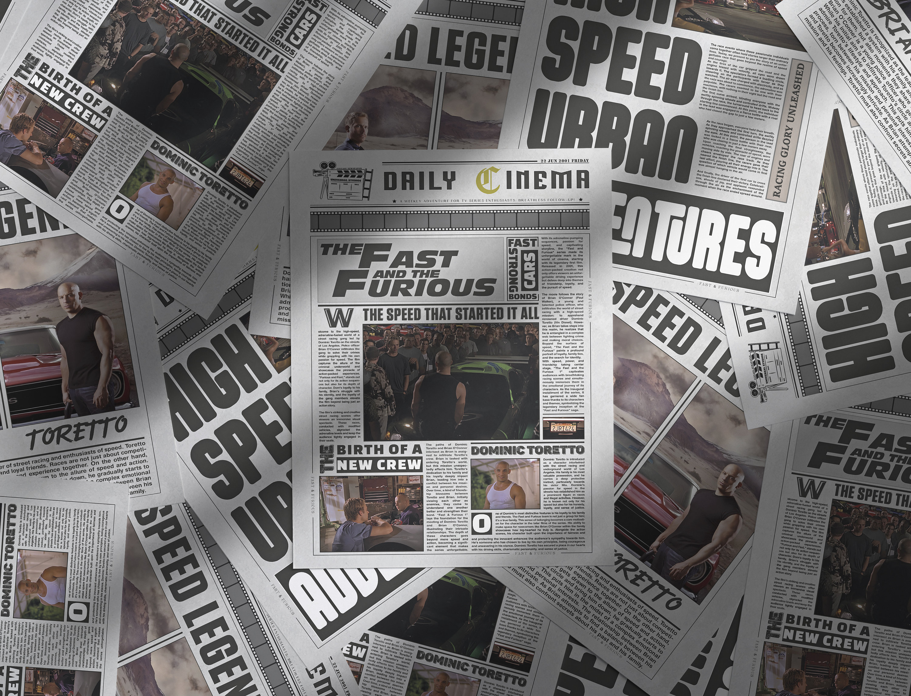 Fast and Furious, Printable Retro Poster, Aesthetic Room Decor, Movie ...