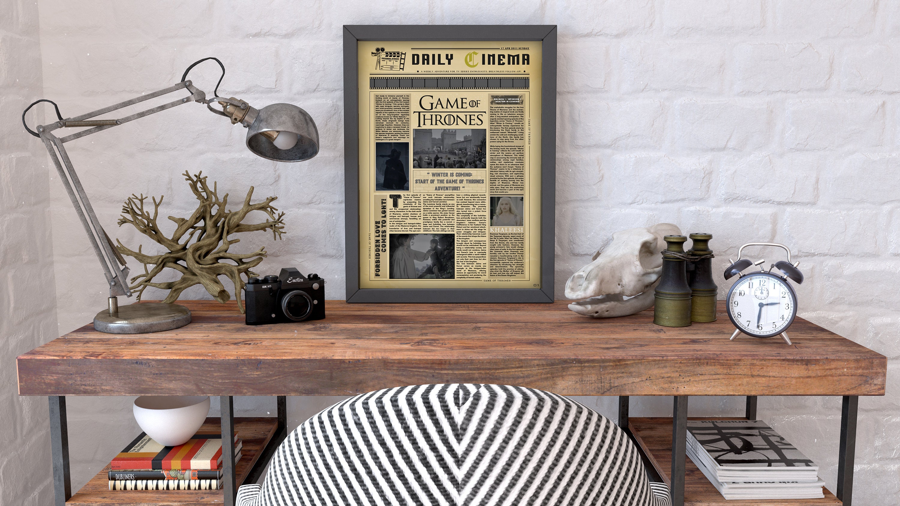 Game of Thrones, Vintage Movie Poster, Digital Product, Wall Art ...