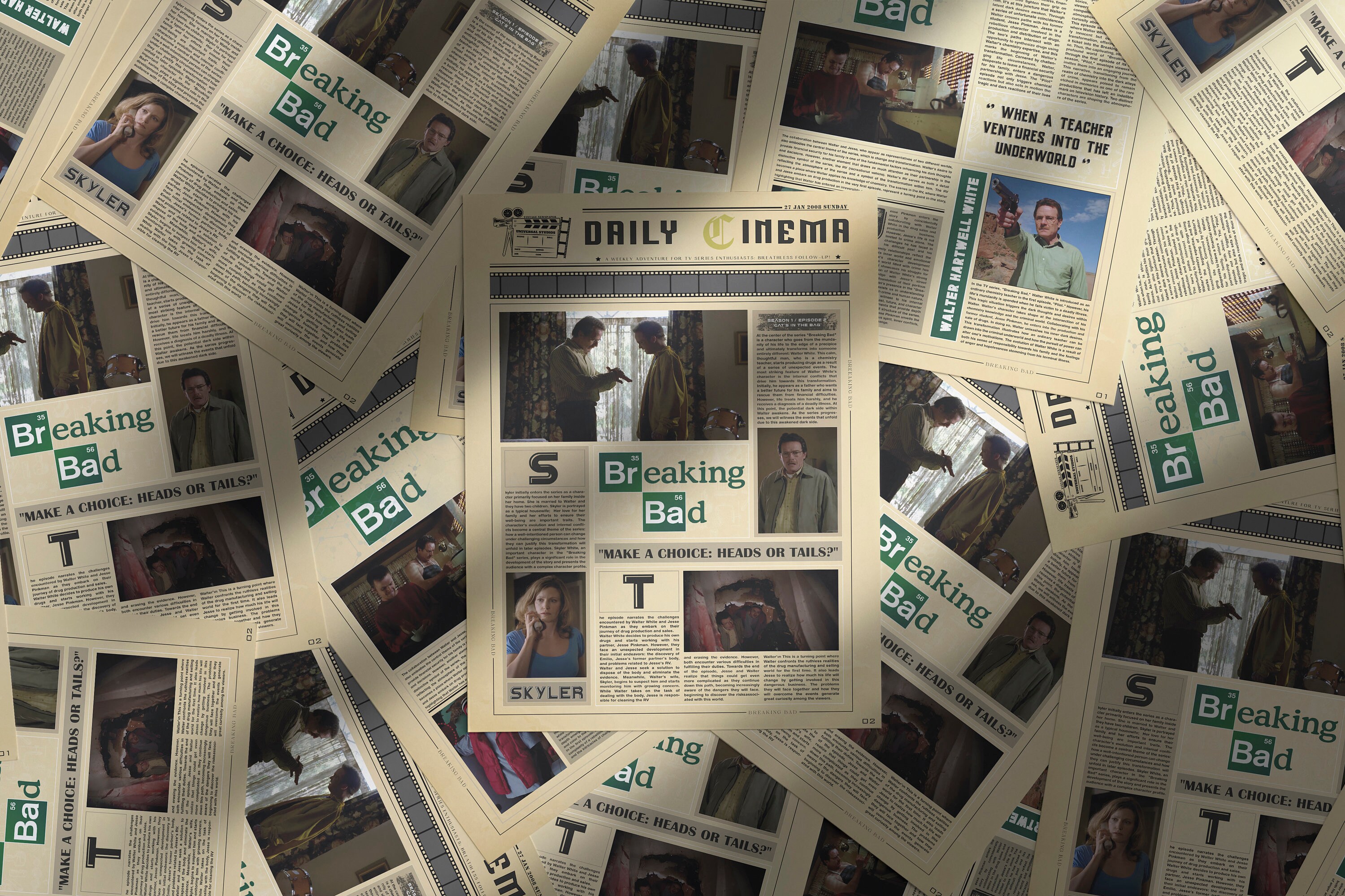 Breaking Bad Tv Series Tv Show Print Indie Room Decor - Etsy