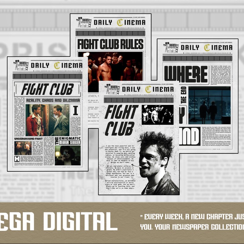 Fight Club Poster - Etsy