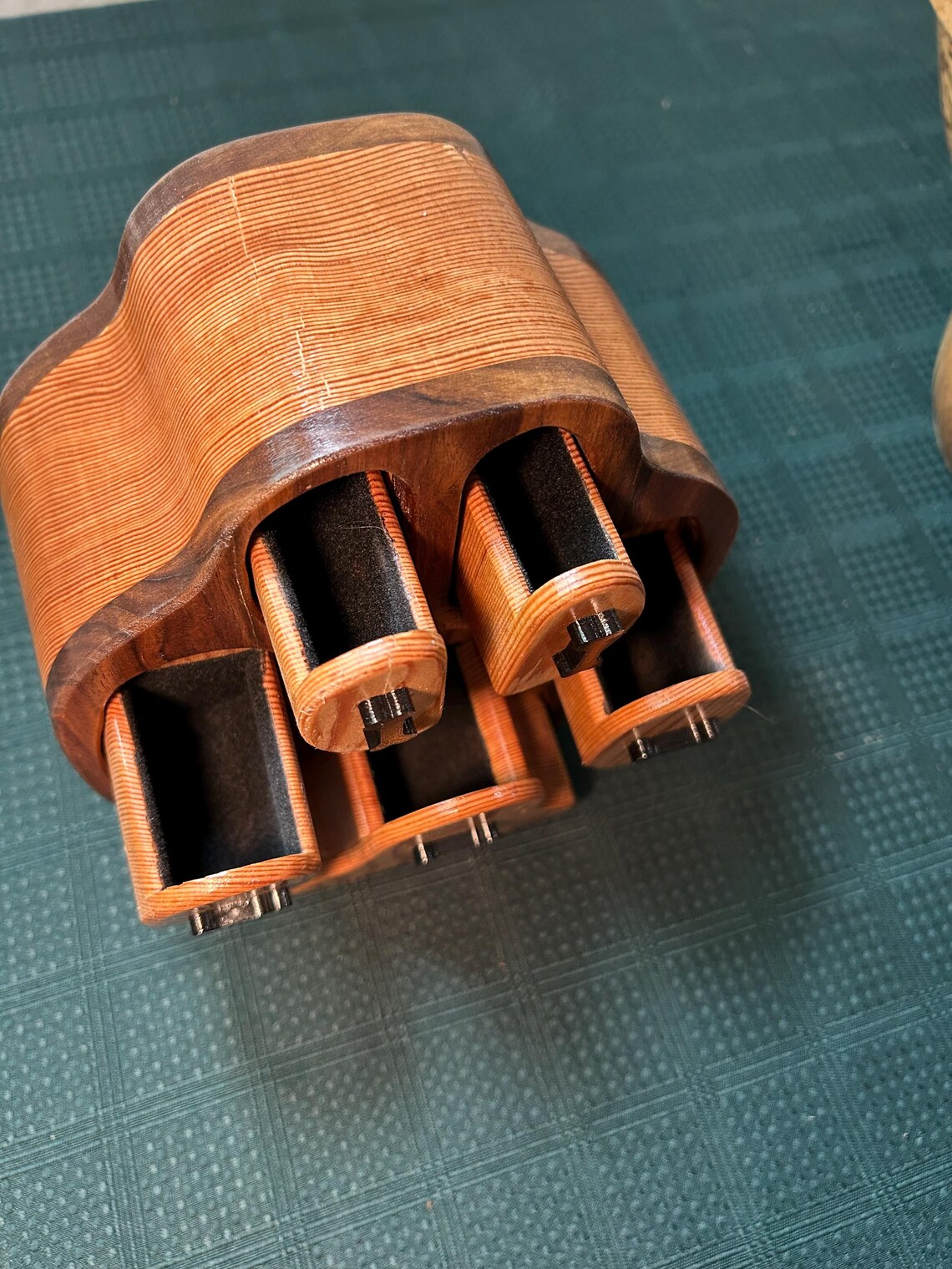 Walnut/fir Dog Paw Bandsaw Box - Etsy