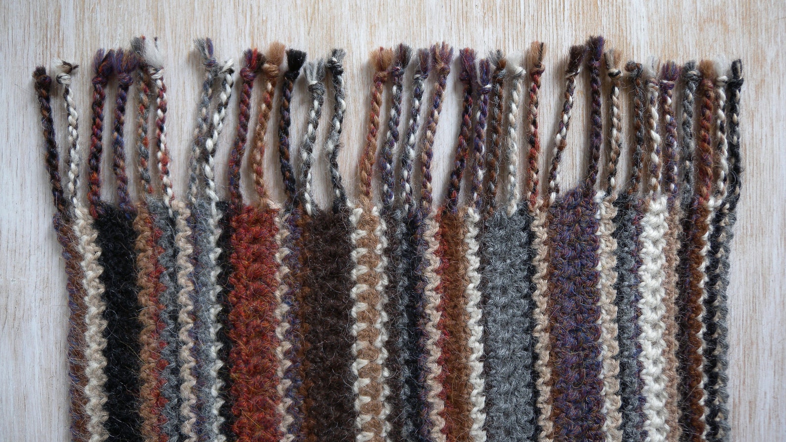 Crochet Scarf Pattern JUPITER Fantasy Model, Boho Style, Very Easy to ...