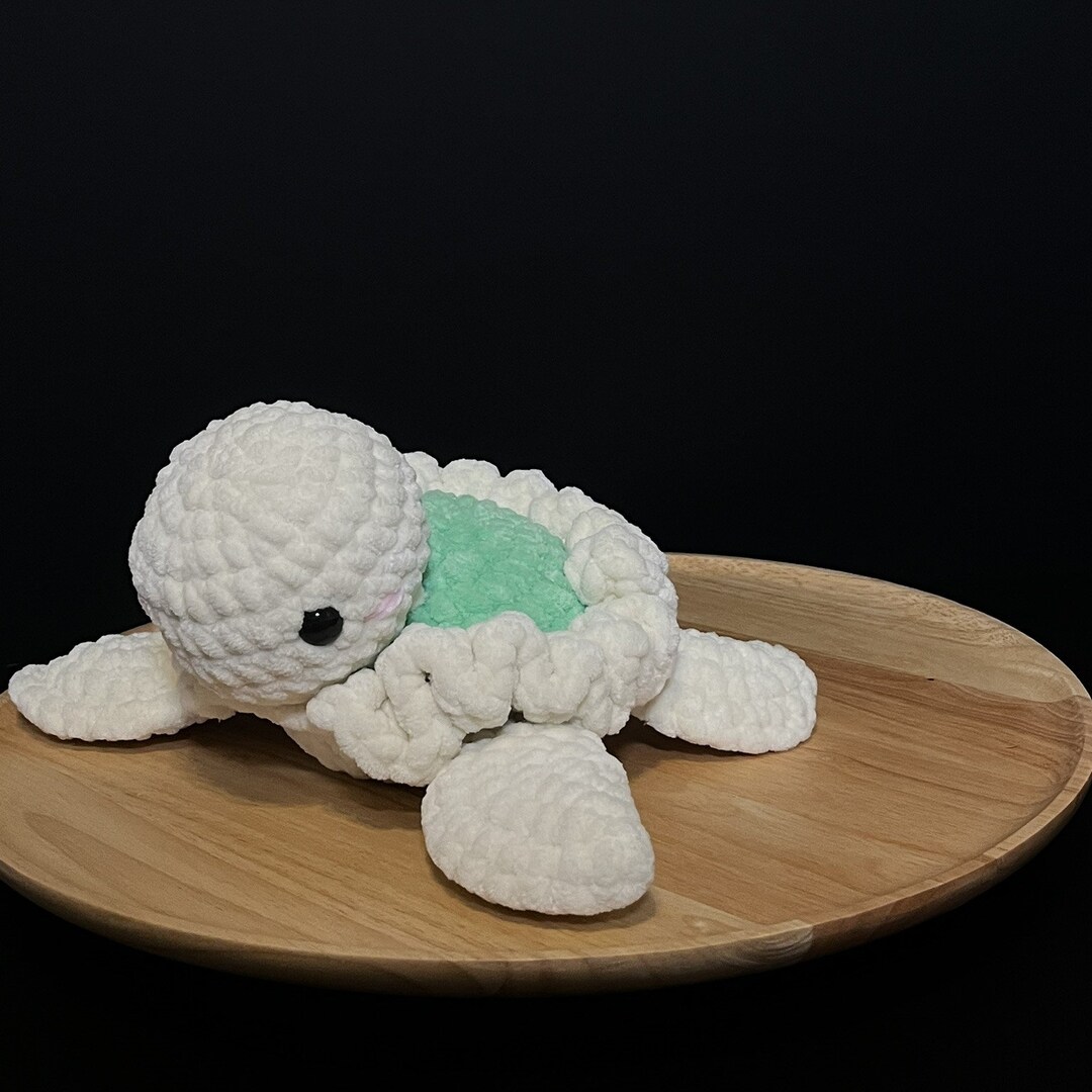Kara the Key Lime Pie Turtle - Medium Crochet Plushy - Etsy
