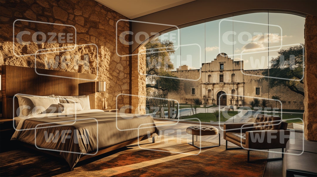 Zoom Virtual Background Texas 10 Pack - Etsy