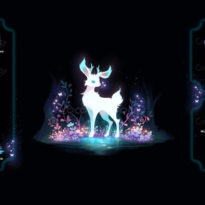 Forest Spirit | Magical Fantasy Wallpaper Desktop Phone Theme Pack ...