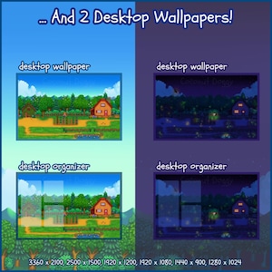 Stardew Valley Mega Pack | Desktop & Phone Theme Pack | Custom ...
