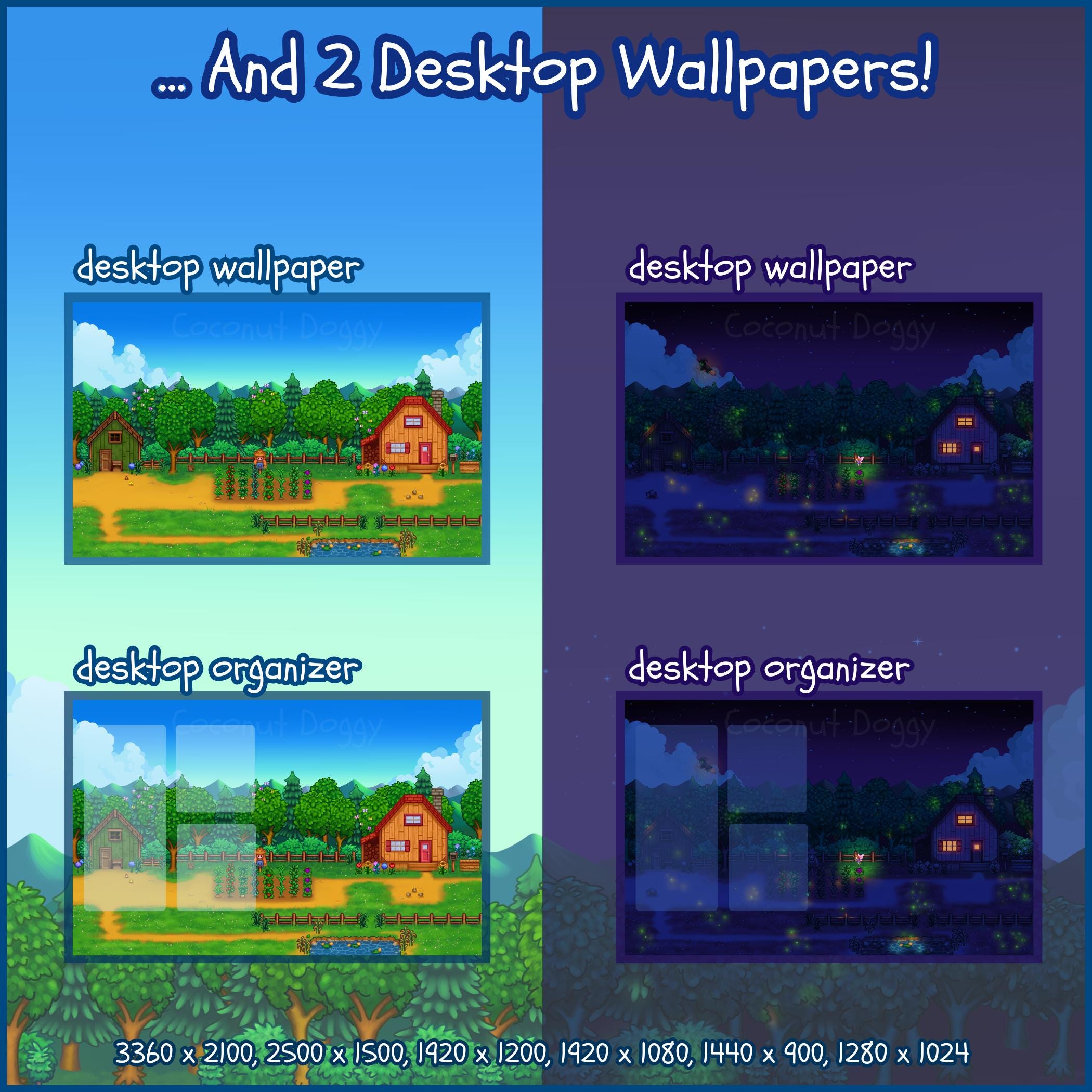 Stardew Valley Mega Pack | Desktop & Phone Theme Pack | Custom ...