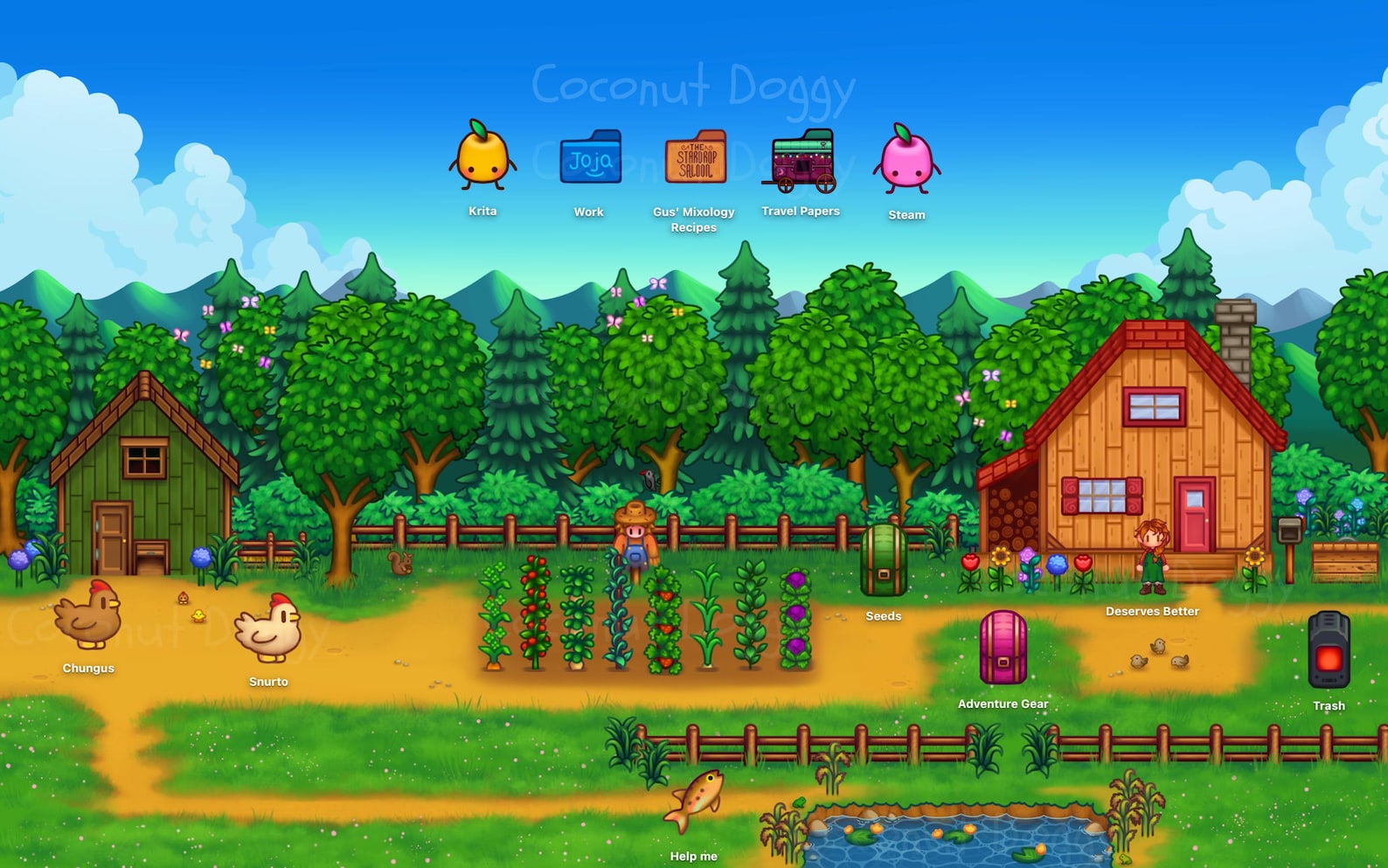 Stardew Valley Mega Pack | Desktop & Phone Theme Pack | Custom ...
