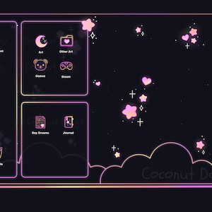 Passion Fruit Confetti | Desktop & Phone Theme Pack | Custom Organizer Set With Wallpaper ...