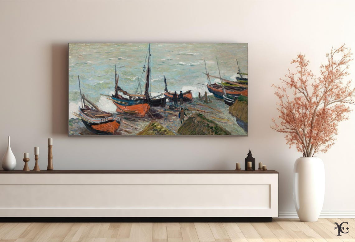 Samsung Frame TV Art Collection | Seafaring Sails Set of 18 | Museum ...