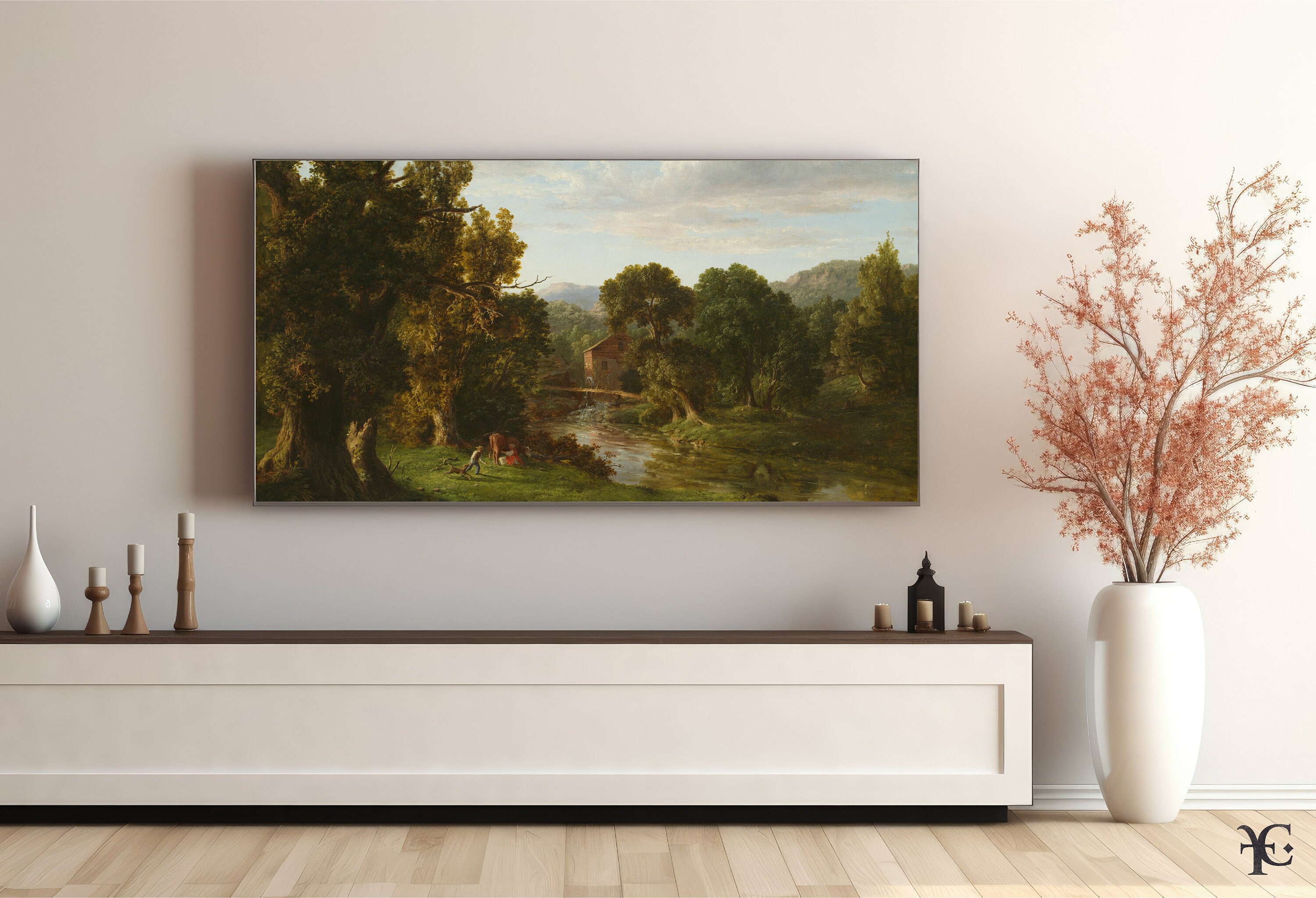 Samsung Frame TV Art Collection | Countryside Set of 12 | Museum Grade ...